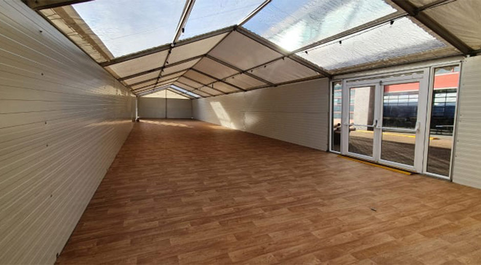 Temporary structures for the public sector – We Build Temporary Structures